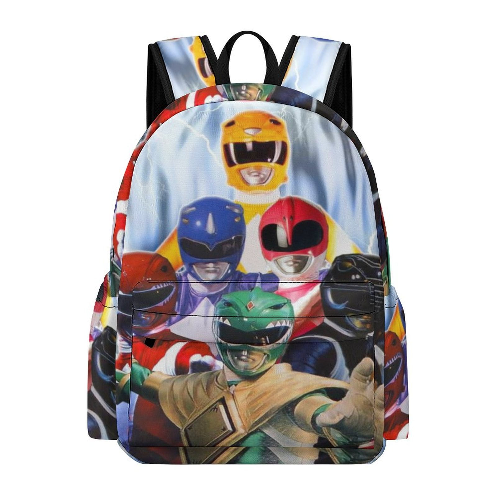 Power Rangers Leisure Backpack 3D Printing Cute School Backpacks Outing ...