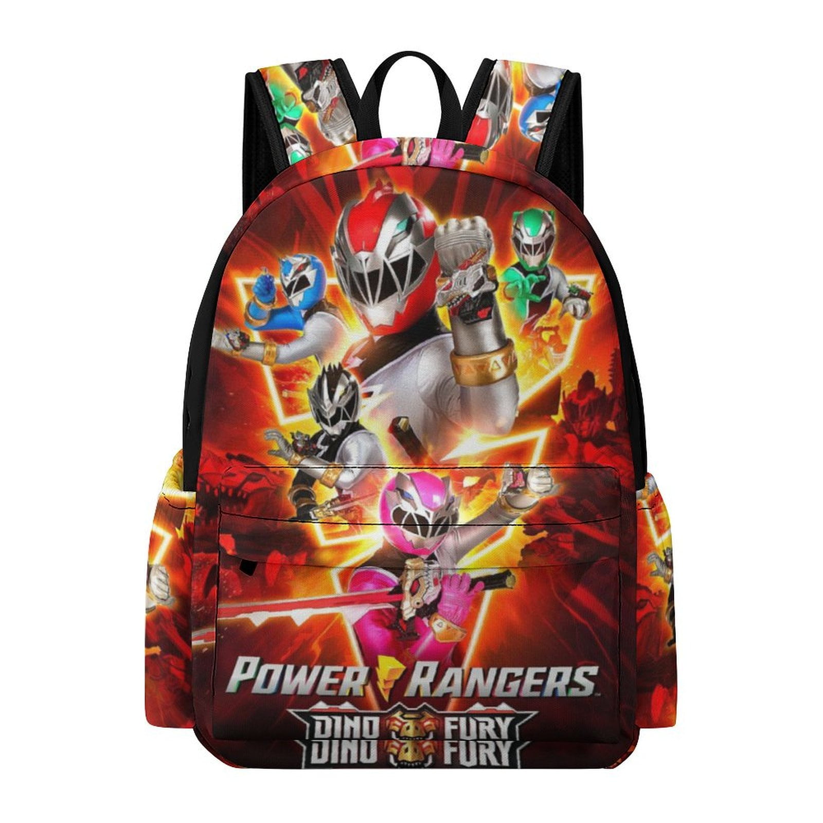 Power Rangers Leisure Backpack 3D Printing Cute School Backpacks Outing ...