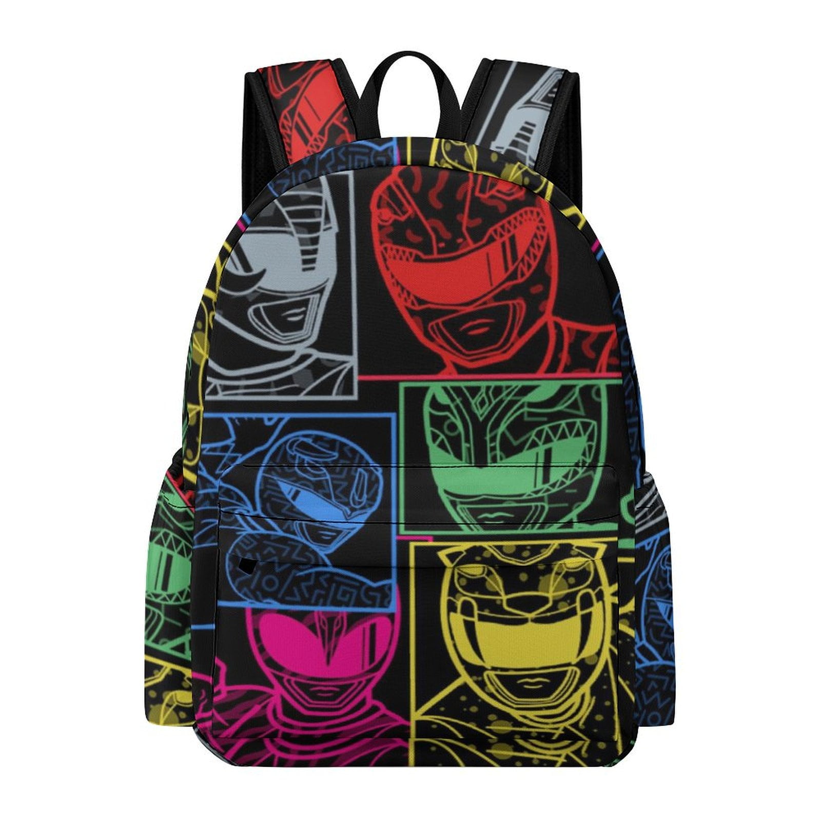 Power Rangers Leisure Backpack 3D Printing Cute School Backpacks Outing ...