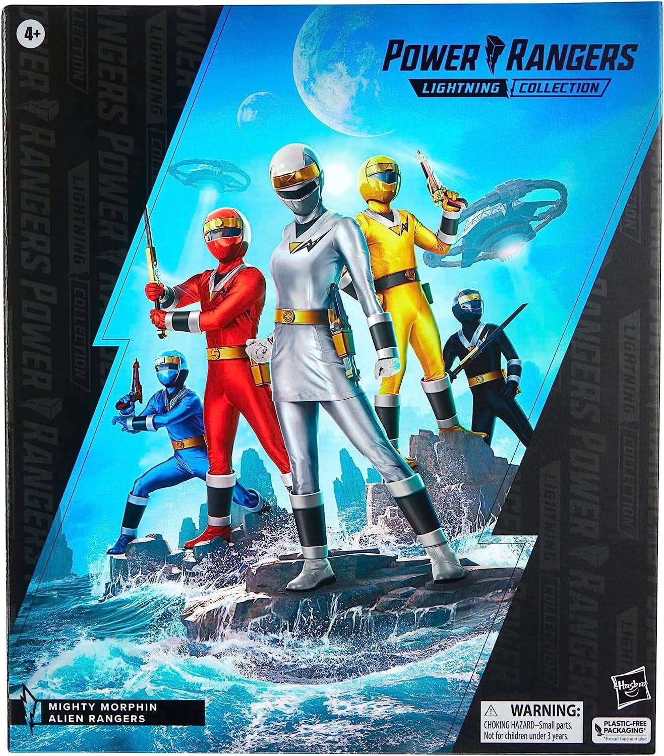 Power Rangers Lightning Collection 5 Pack Alien Rangers of Aquitar 6 ...