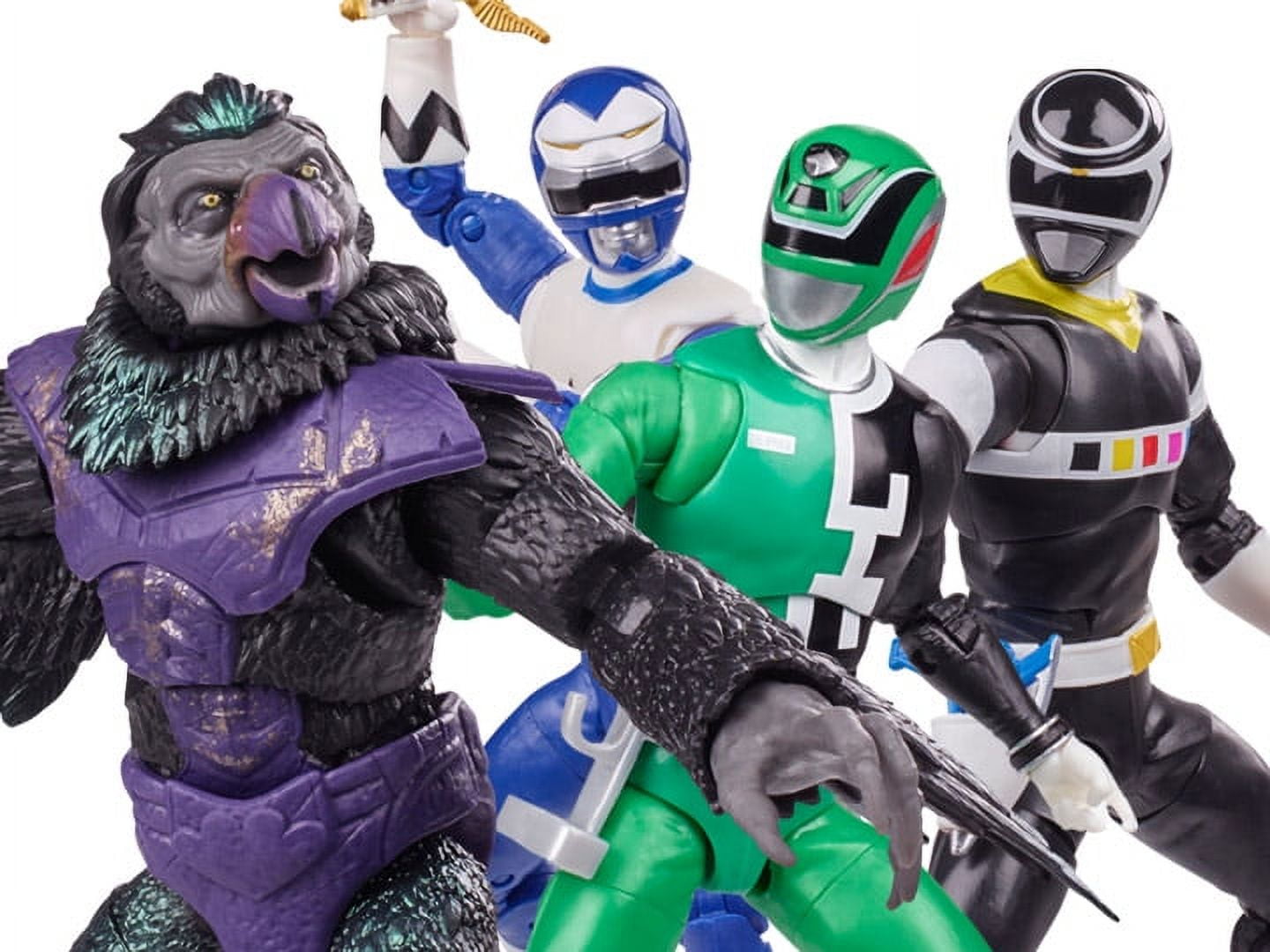 Power Rangers Lightning Collection Wave 9 Set of 4 Figures - Walmart.com