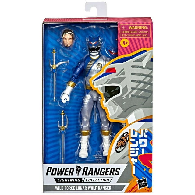 Hasbro Power Rangers Lightning Collection: Wild Force Lunar Wolf Ranger ...