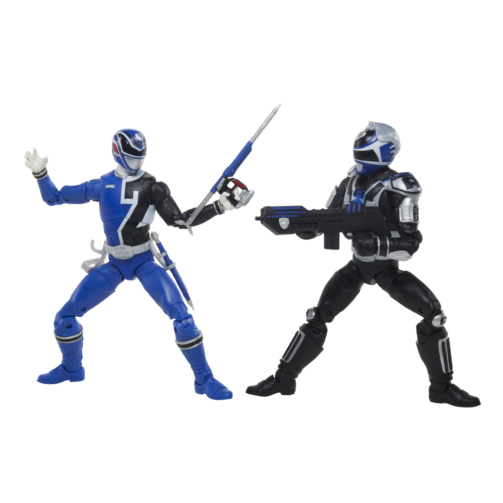 Power Rangers: Lightning Collection as.P.D. Squad B Blue Ranger Toy ...