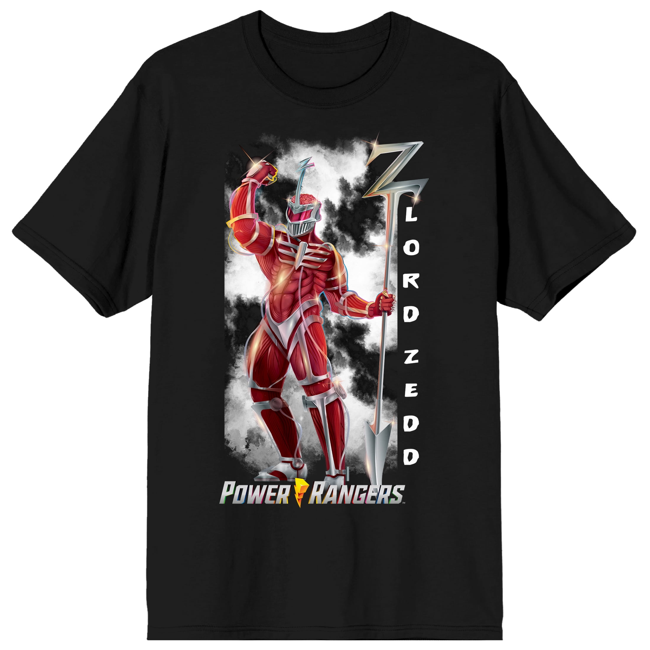 Power Rangers Lord Zedd Crew Neck Short Sleeve Men's Black T-shirt ...