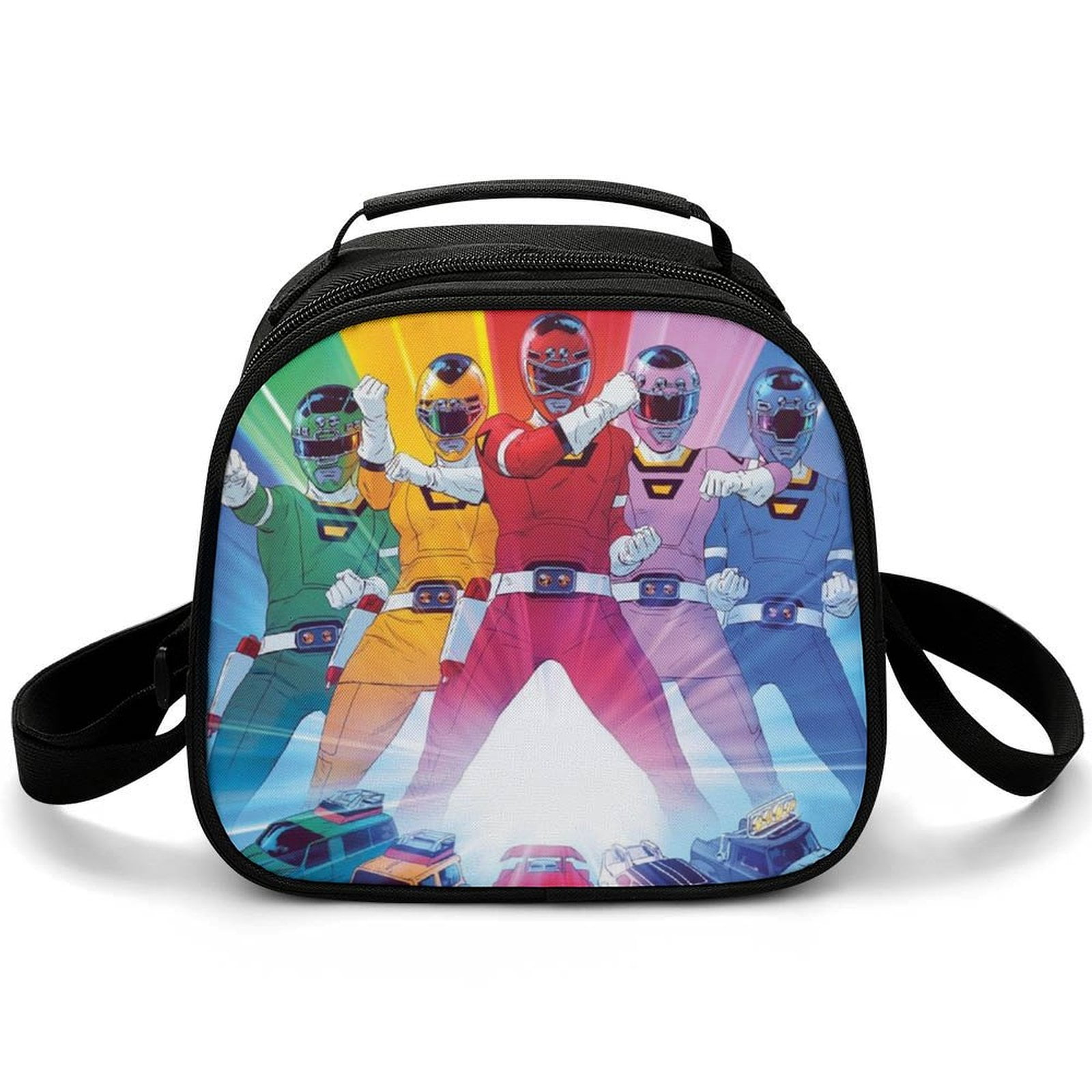 Power Rangers Lunch Bag Cooler Bag Portable Meal Holder Shoulder Bag ...