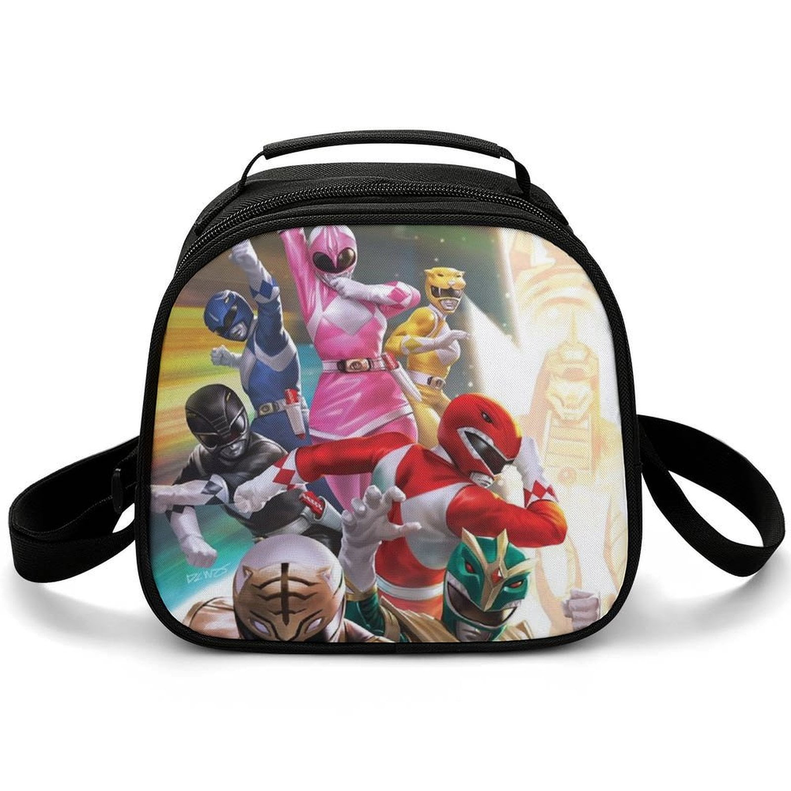 Power Rangers Lunch Bag Cooler Bag Portable Meal Holder Shoulder Bag ...