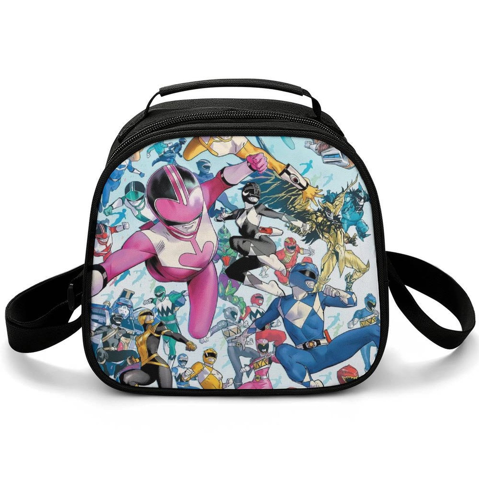 Power Rangers Lunch Bag Cooler Bag Portable Meal Holder Shoulder Bag ...
