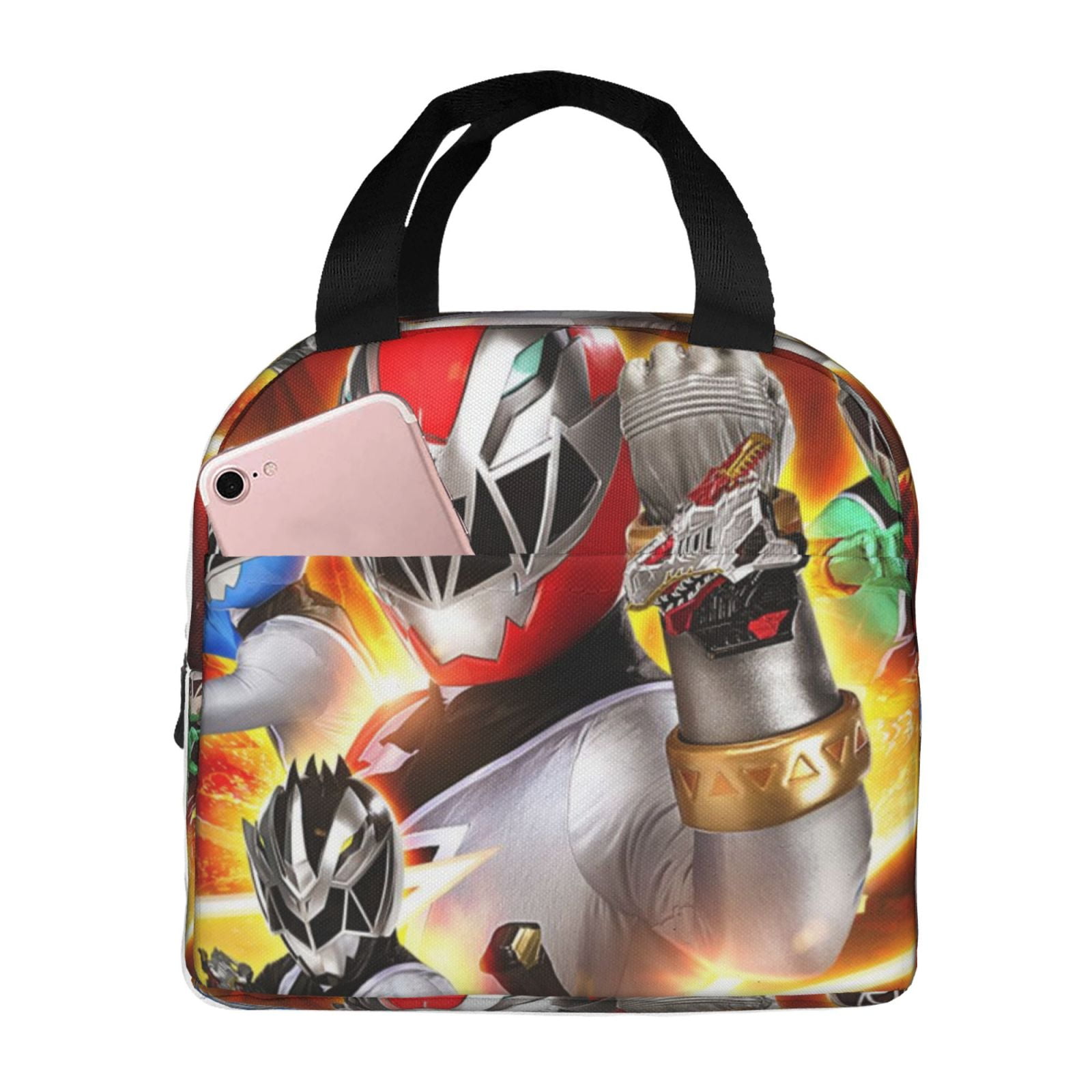 Power Rangers Lunch Bag Insulated, Lunch Box Bag, Reusable Lunch Tote ...