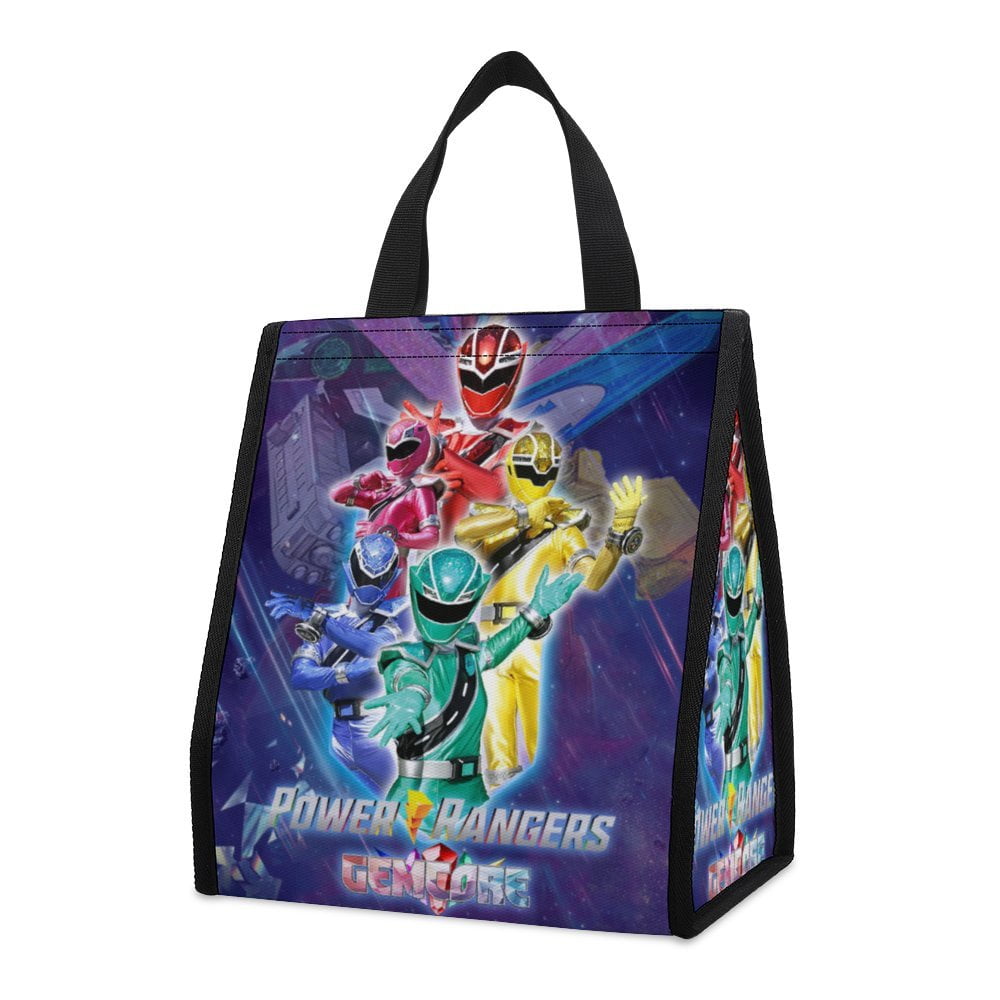 Power Rangers Lunch Bag Insulated, Lunch Box Bag, Reusable Lunch Tote ...