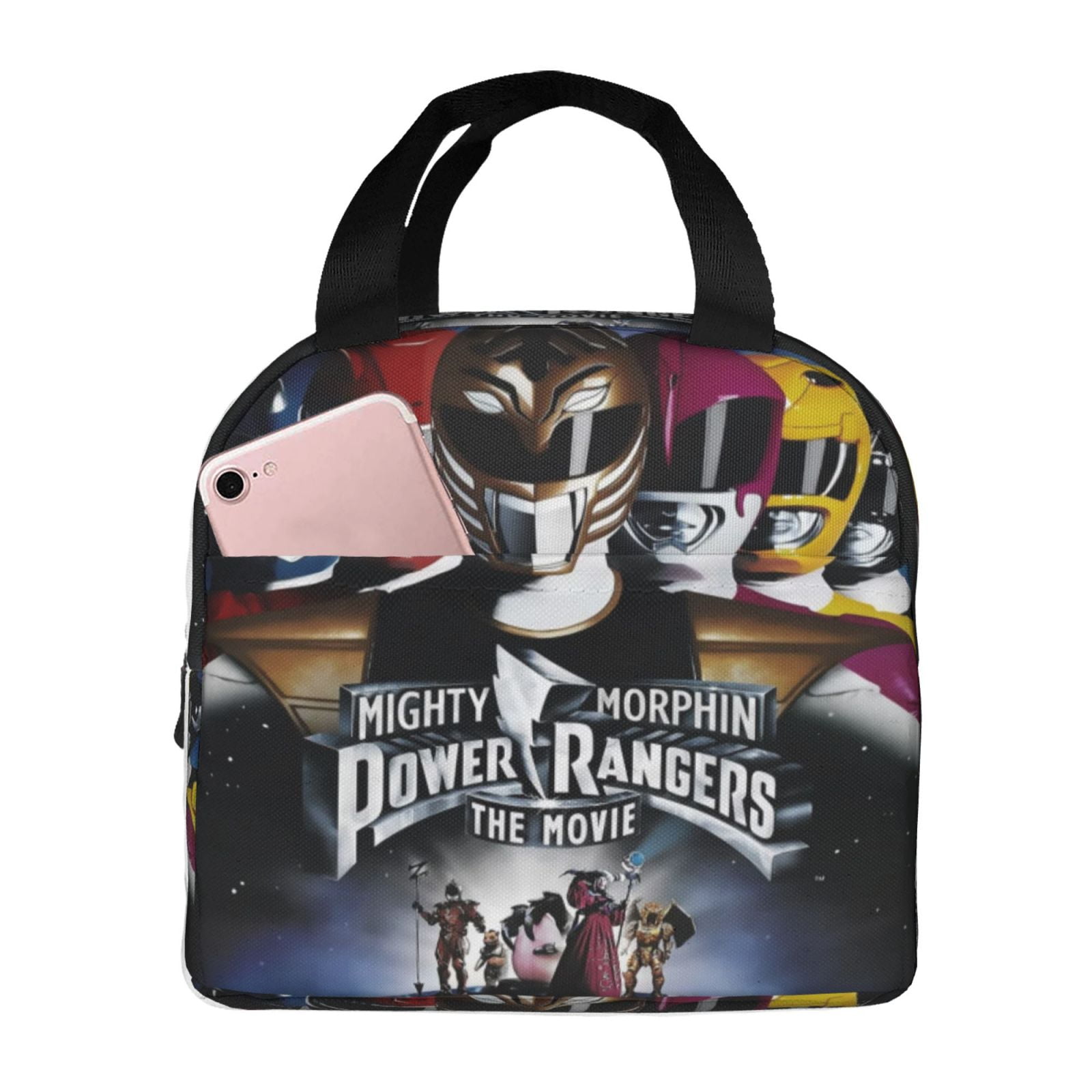 Power Rangers Lunch Bag Insulated, Lunch Box Bag, Reusable Lunch Tote ...