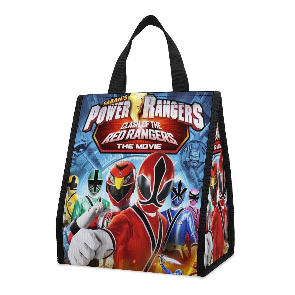 Power Rangers Lunch Bag Insulated, Lunch Box Bag, Reusable Lunch Tote ...