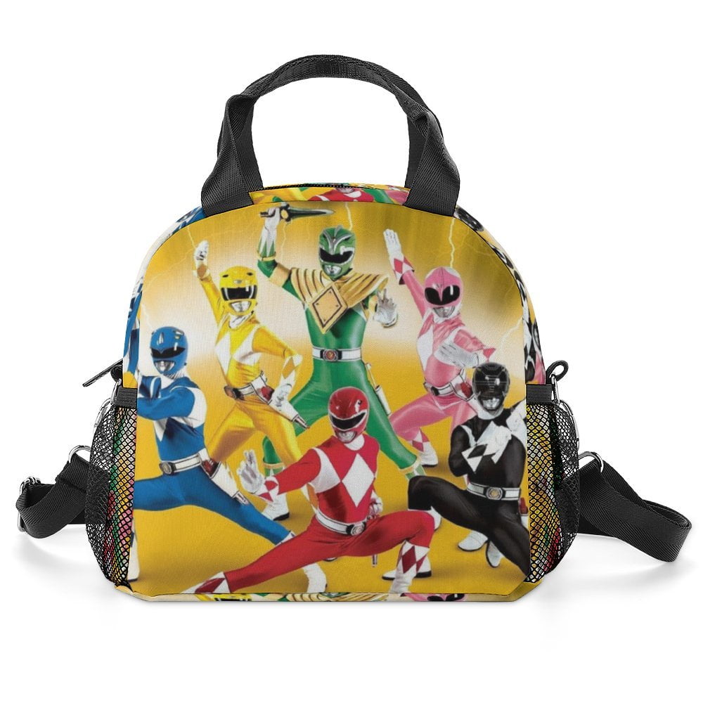 Power Rangers Lunch Bag Insulated, Lunch Box Bag, Reusable Lunch Tote ...