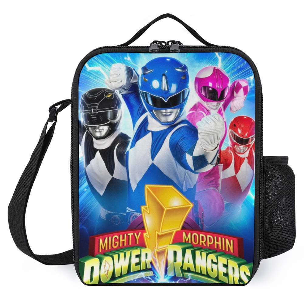 Power Rangers Lunch Bag Insulated, Lunch Box Bag, Reusable Lunch Tote ...