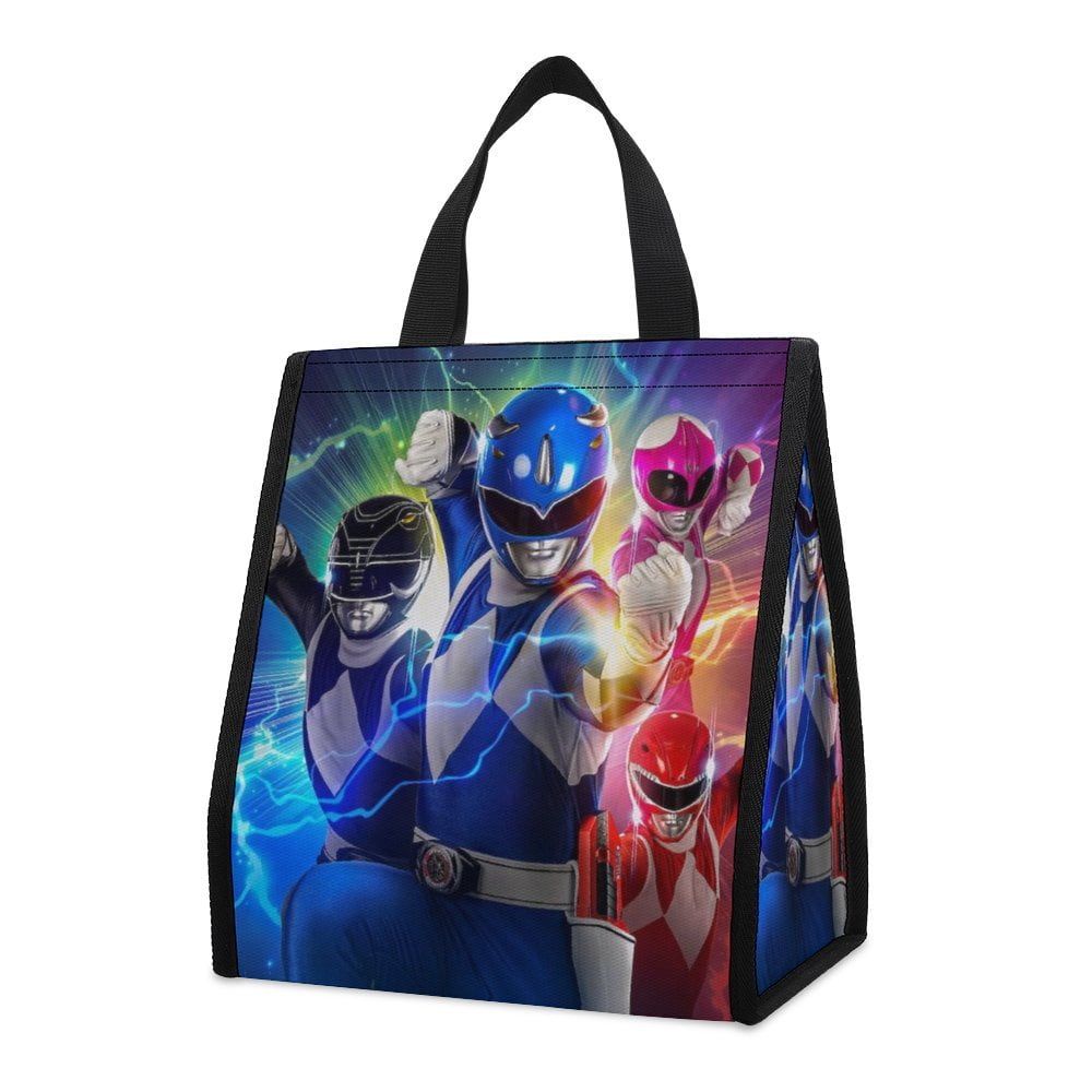 Power Rangers Lunch Bag Insulated, Lunch Box Bag, Reusable Lunch Tote ...