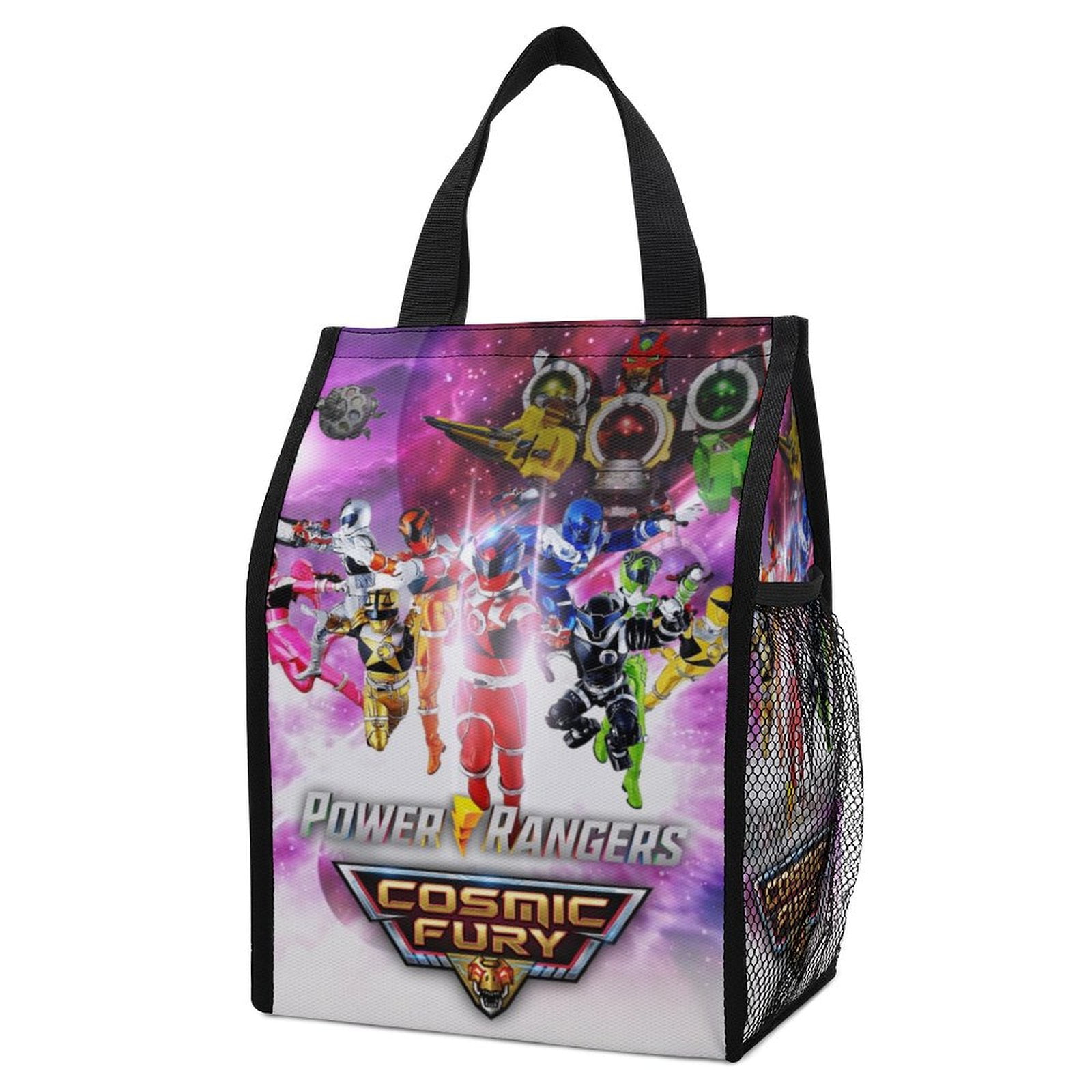Power Rangers Lunch Bag Insulated, Lunch Box Bag, Reusable Lunch Tote ...