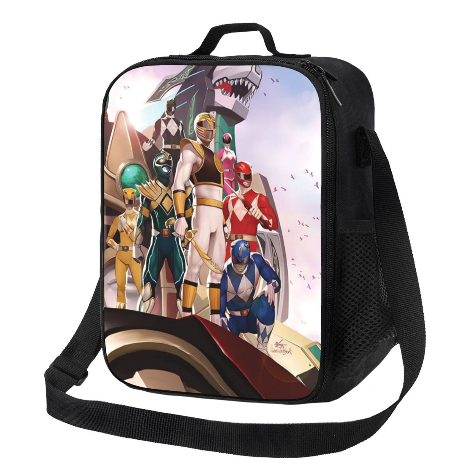 Power Rangers Lunch Bags Insulated Lunch Box Container Adjustable ...