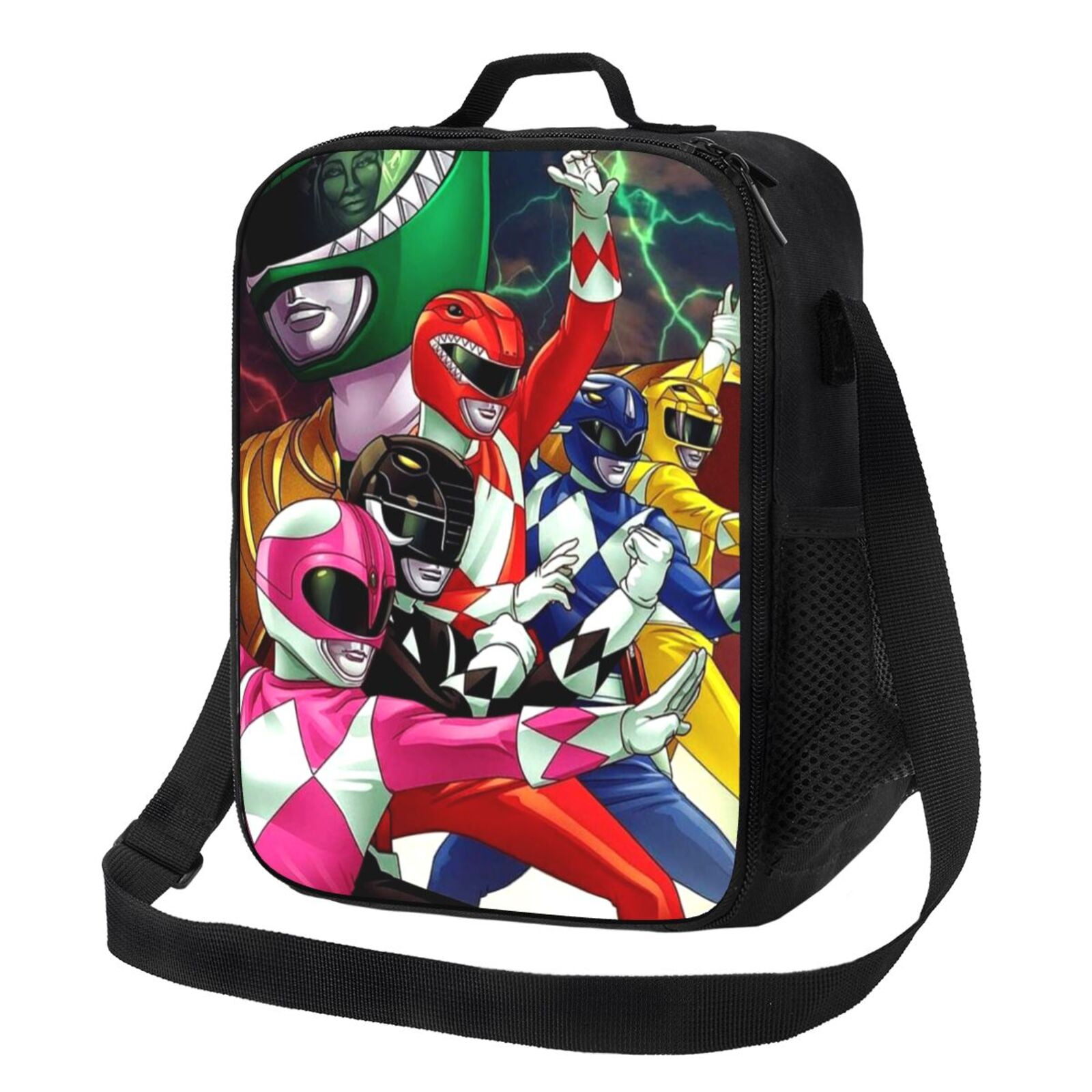 Power Rangers Lunch Bags Insulated Lunch Box Container Adjustable ...