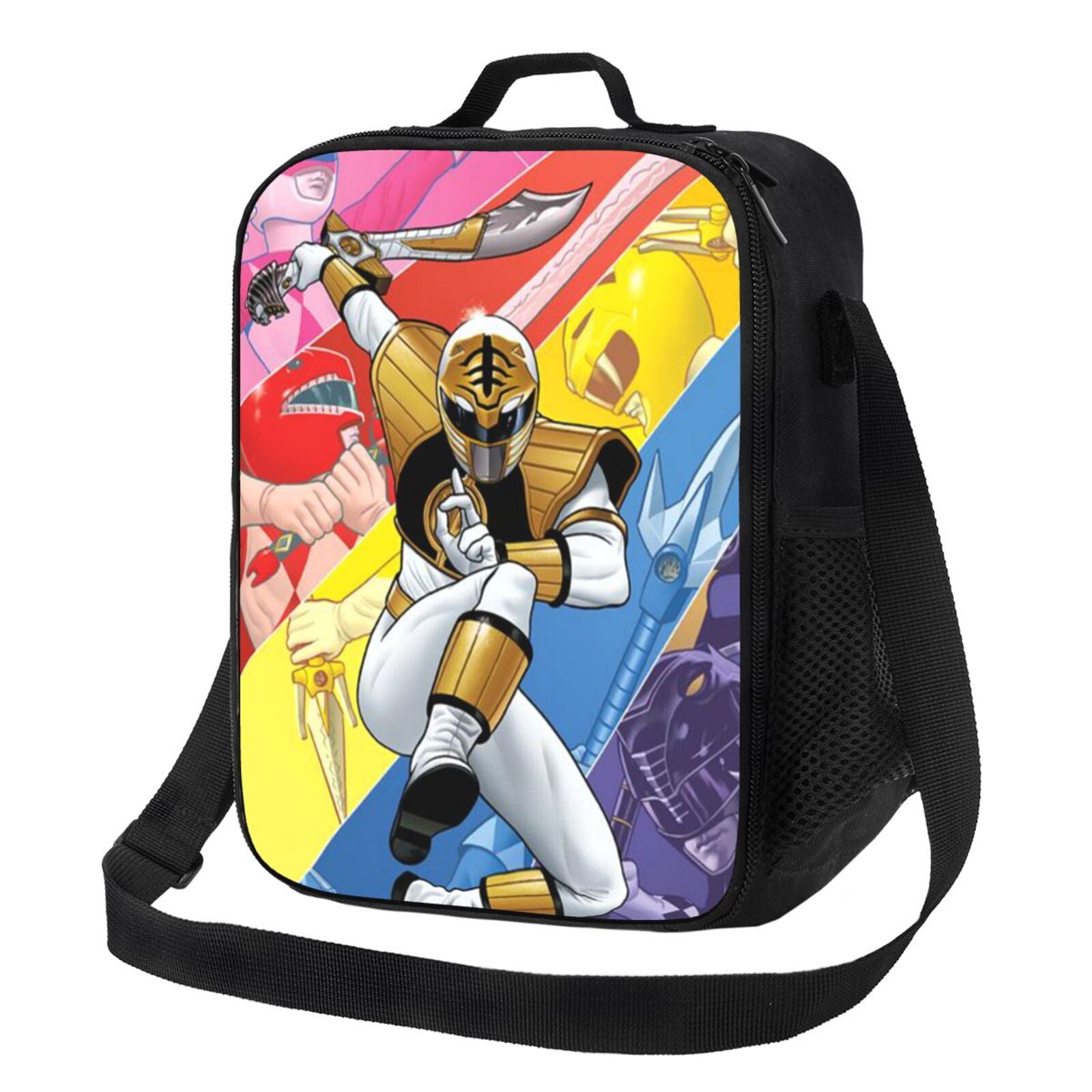 Power Rangers Lunch Bags Insulated Lunch Box Container Adjustable ...