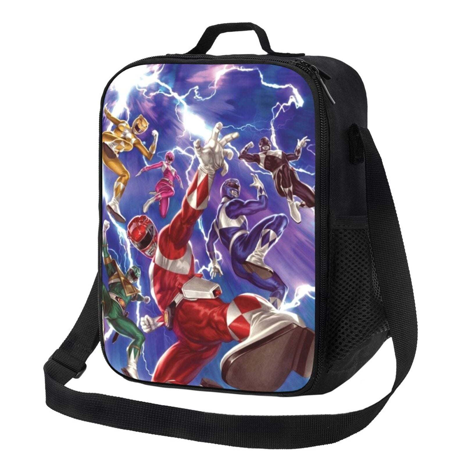 Power Rangers Lunch Bags Insulated Lunch Box Container Adjustable ...