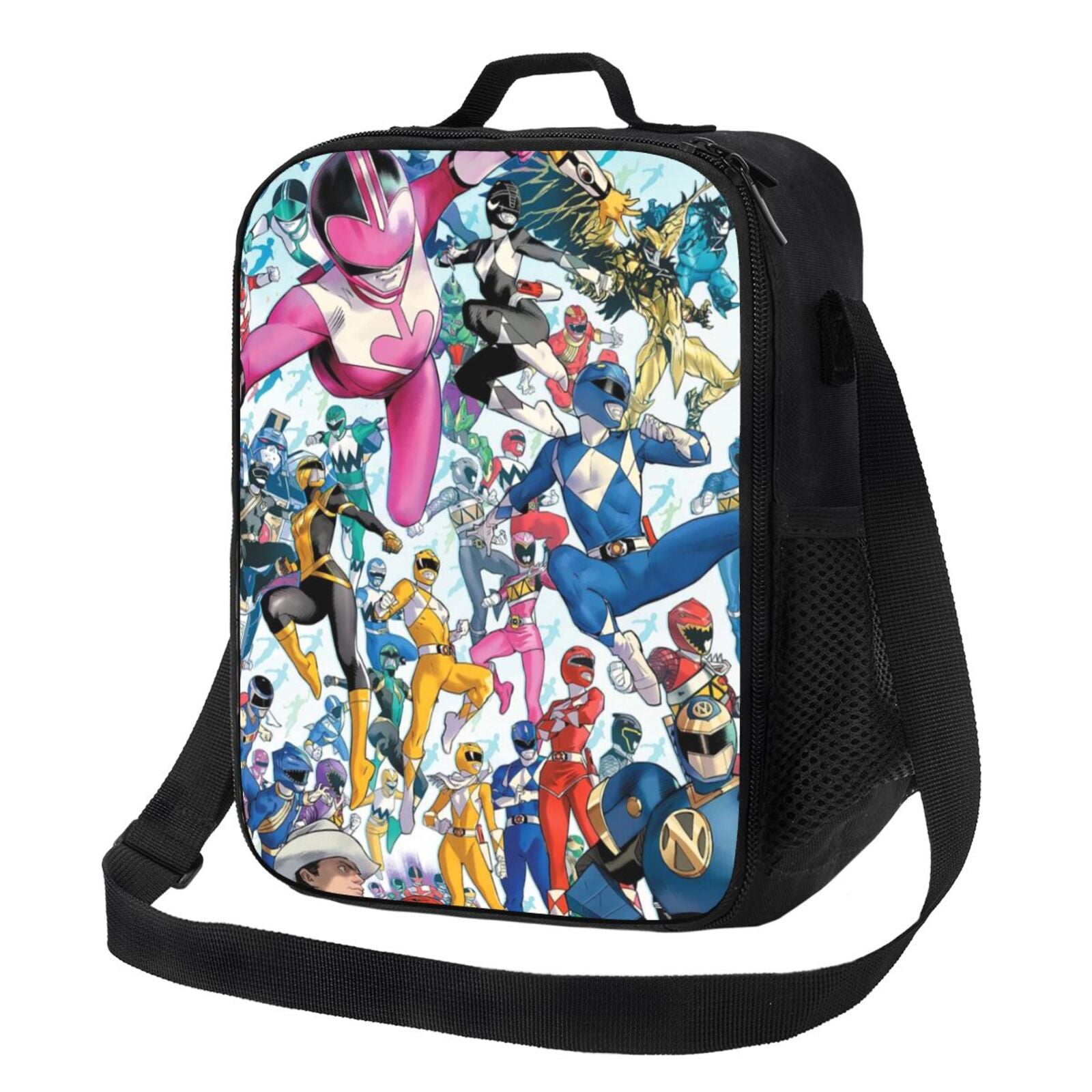 Power Rangers Lunch Bags Insulated Lunch Box Container Adjustable ...