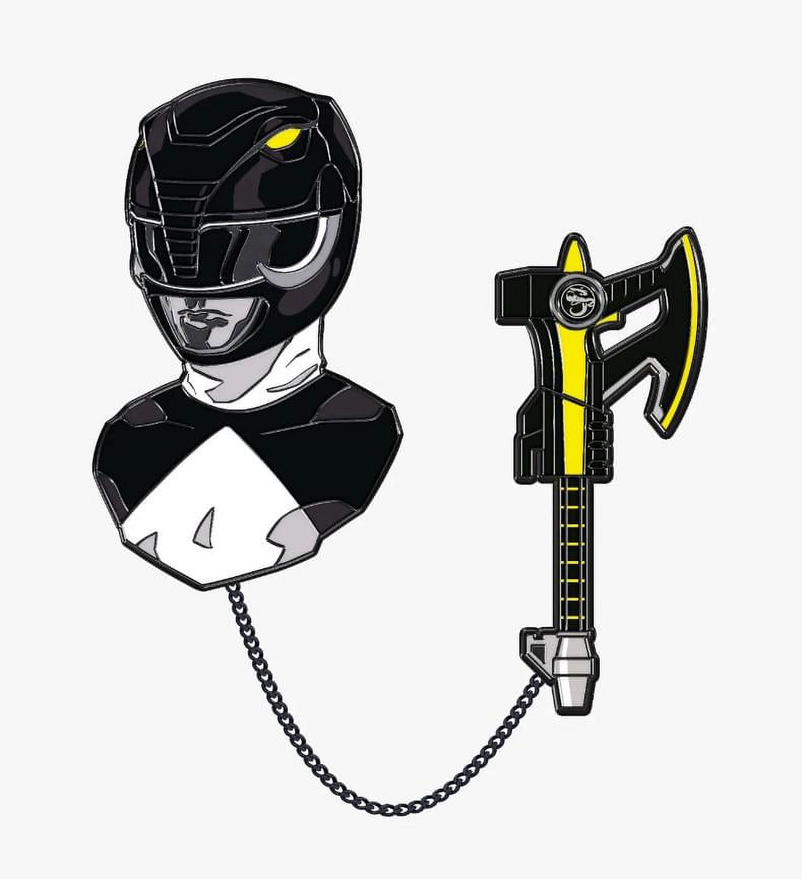 Power Rangers Luxury Enamel Icon Pin | Black Ranger - Walmart.com