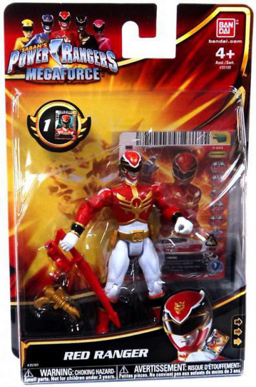 Power Rangers Megaforce Red Ranger Action Figure - Walmart.com