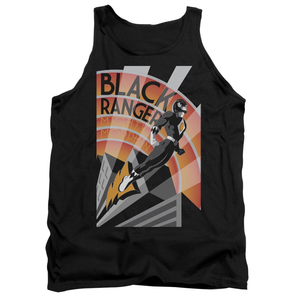Power Rangers Men's Black Ranger Deco Mens Tank Black - Walmart.com