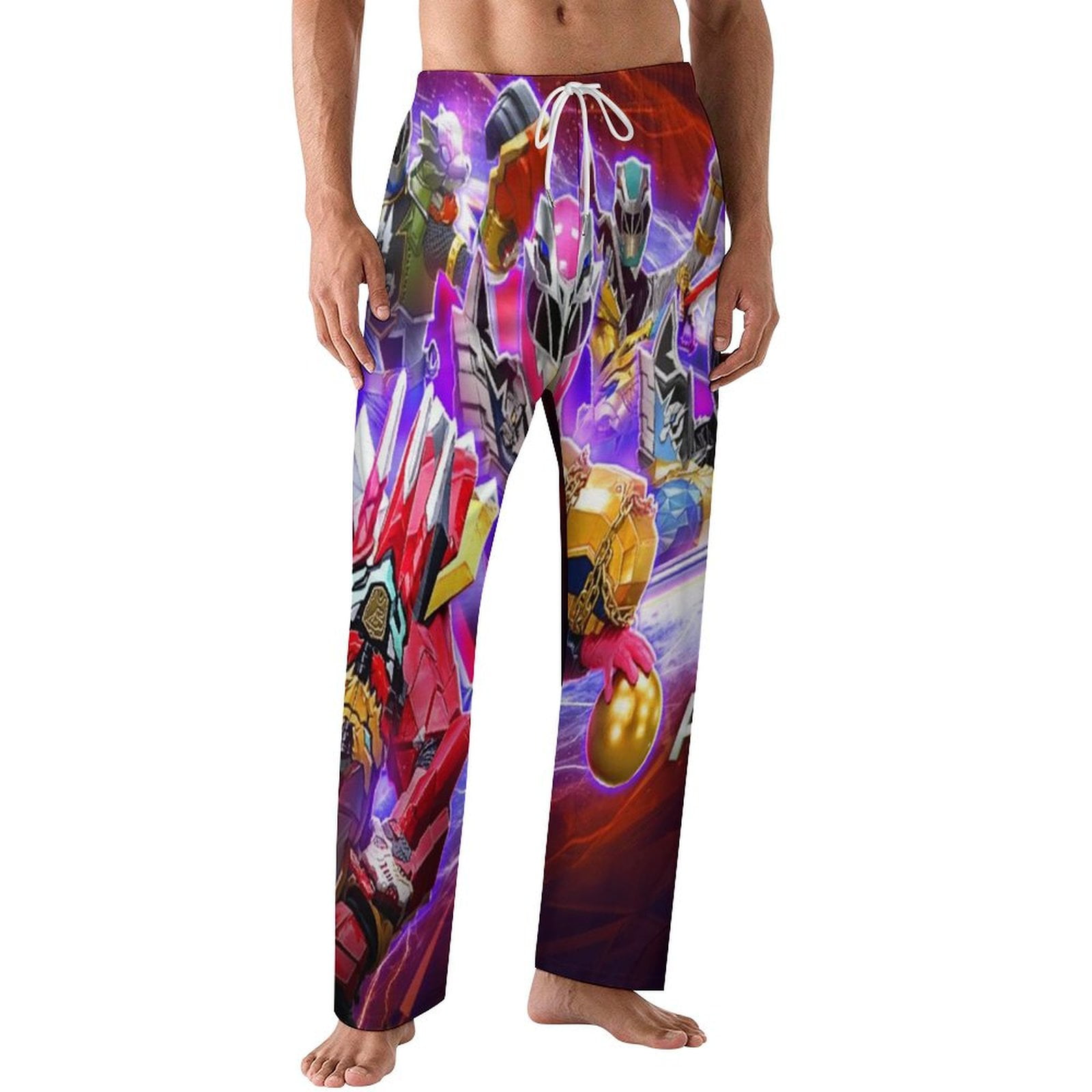 Power Rangers Men's Pajama Pants Ultra Lightweight Pjs Bottoms ...