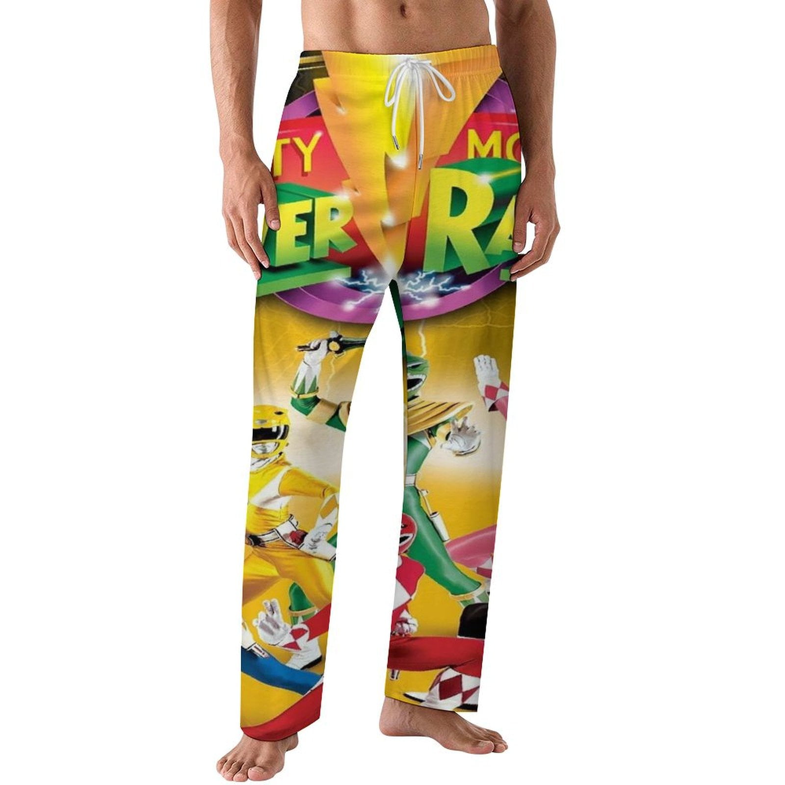 Power Rangers Men's Pajama Pants Ultra Lightweight Pjs Bottoms ...