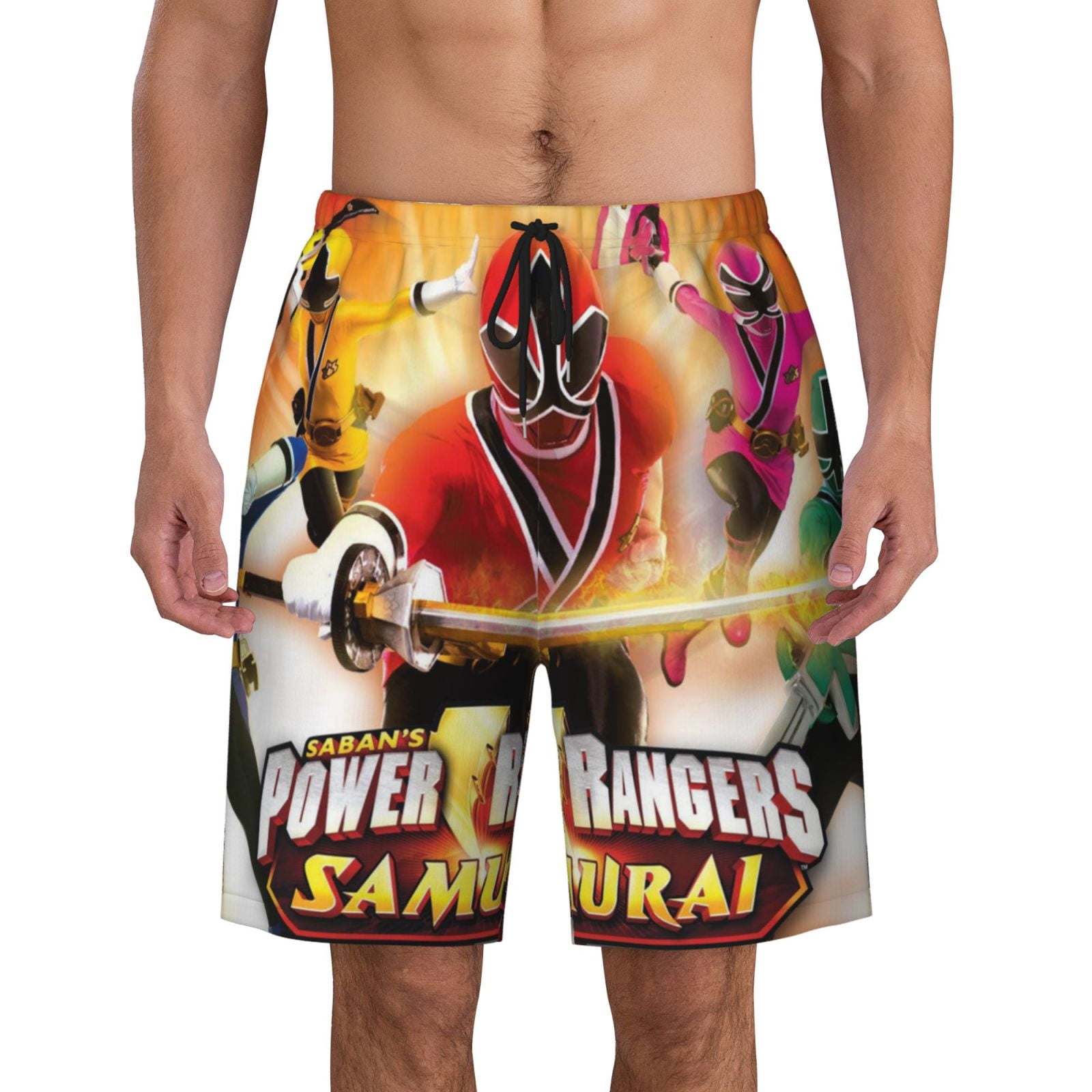 Power Rangers Mens Swim Trunks Quick Dry Board Shorts Beach Shorts ...