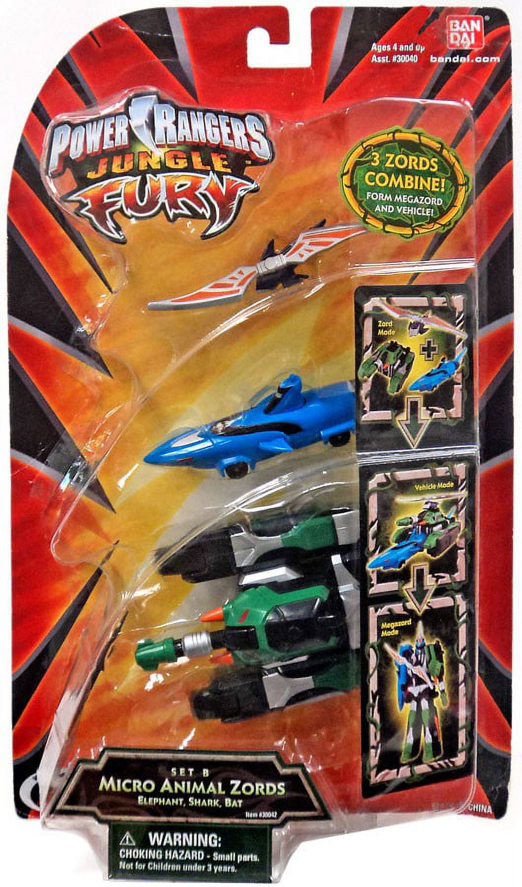 Power Rangers Jungle Fury Zords
