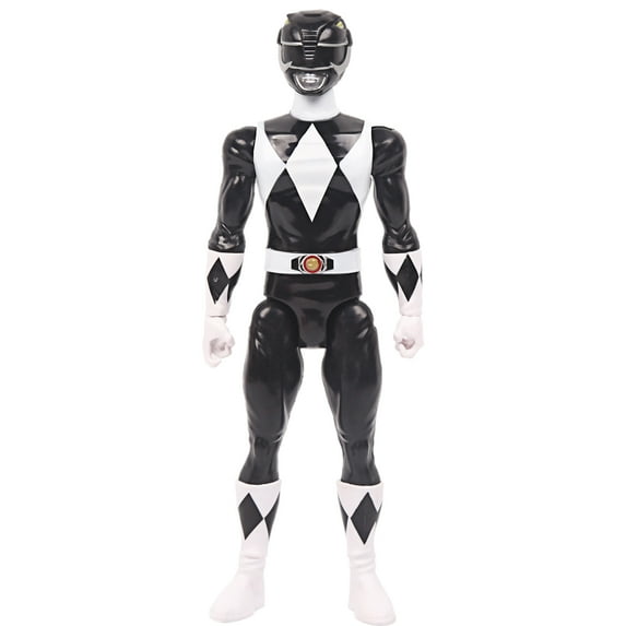 Power Rangers 12-Inch Mighty Morphin Black Ranger Action Figure Toy ...
