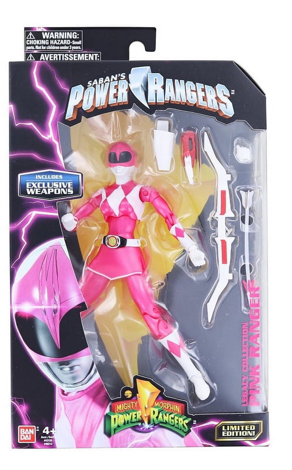 Power Rangers Mighty Muggs Pink Ranger - Walmart.com