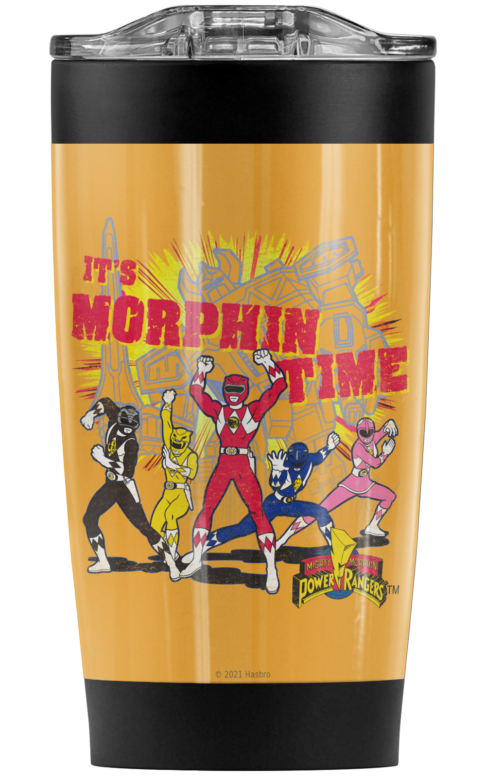 Power Rangers/Morphin Time Stainless Steel Tumbler 20 oz Coffee Travel ...
