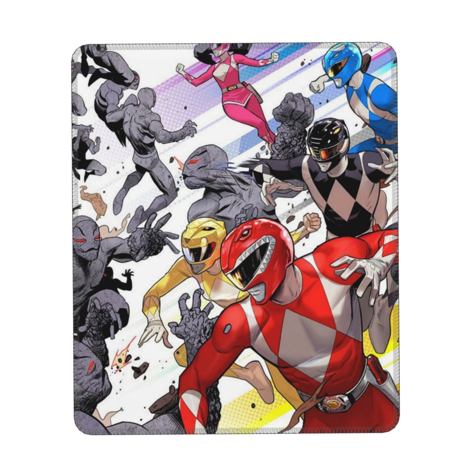 Power Rangers Mouse Pad Non-Slip Rubber Desktop Mousepads 10 X 12 Inch ...