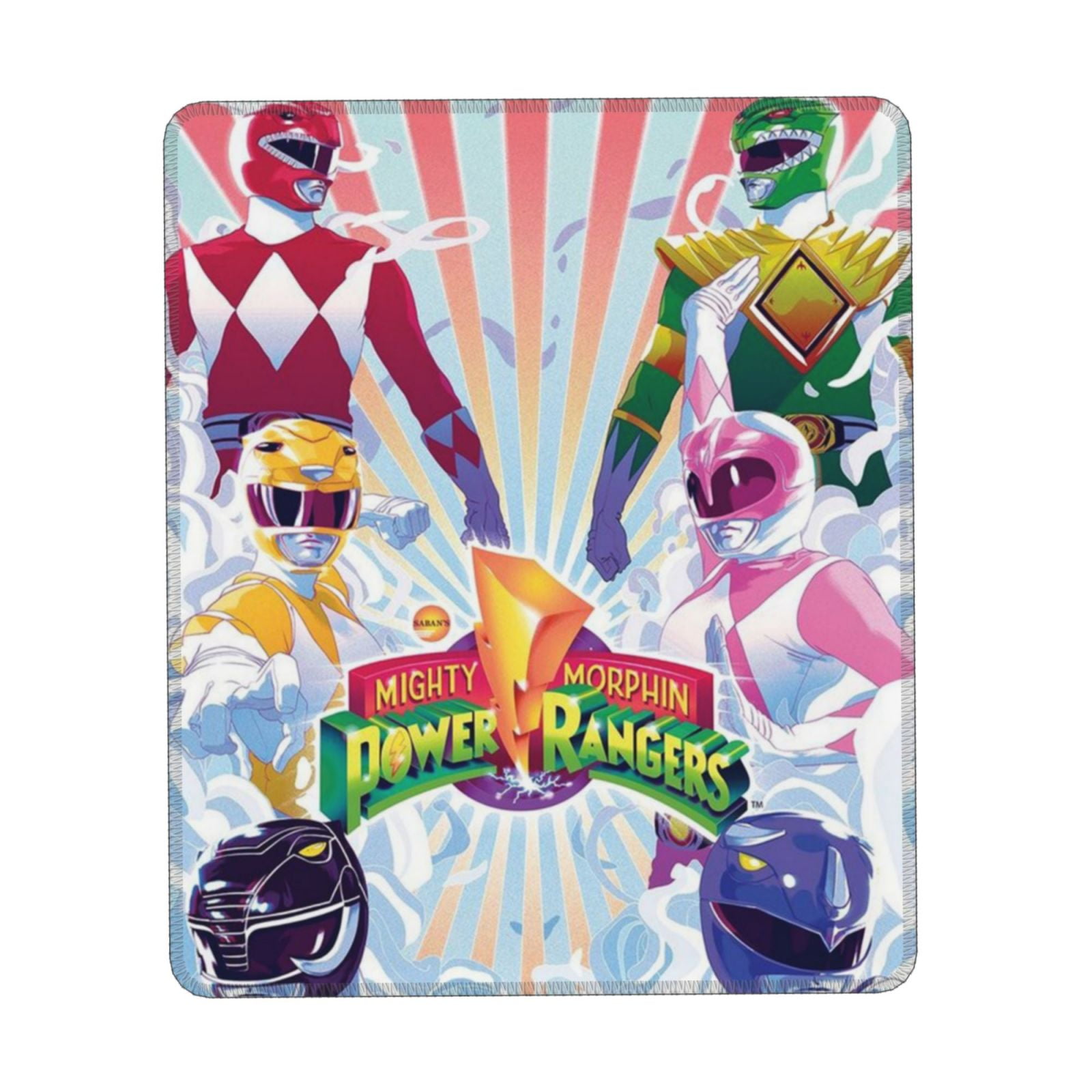 Power Rangers Mouse Pad Non-Slip Rubber Desktop Mousepads 10 X 12 Inch ...