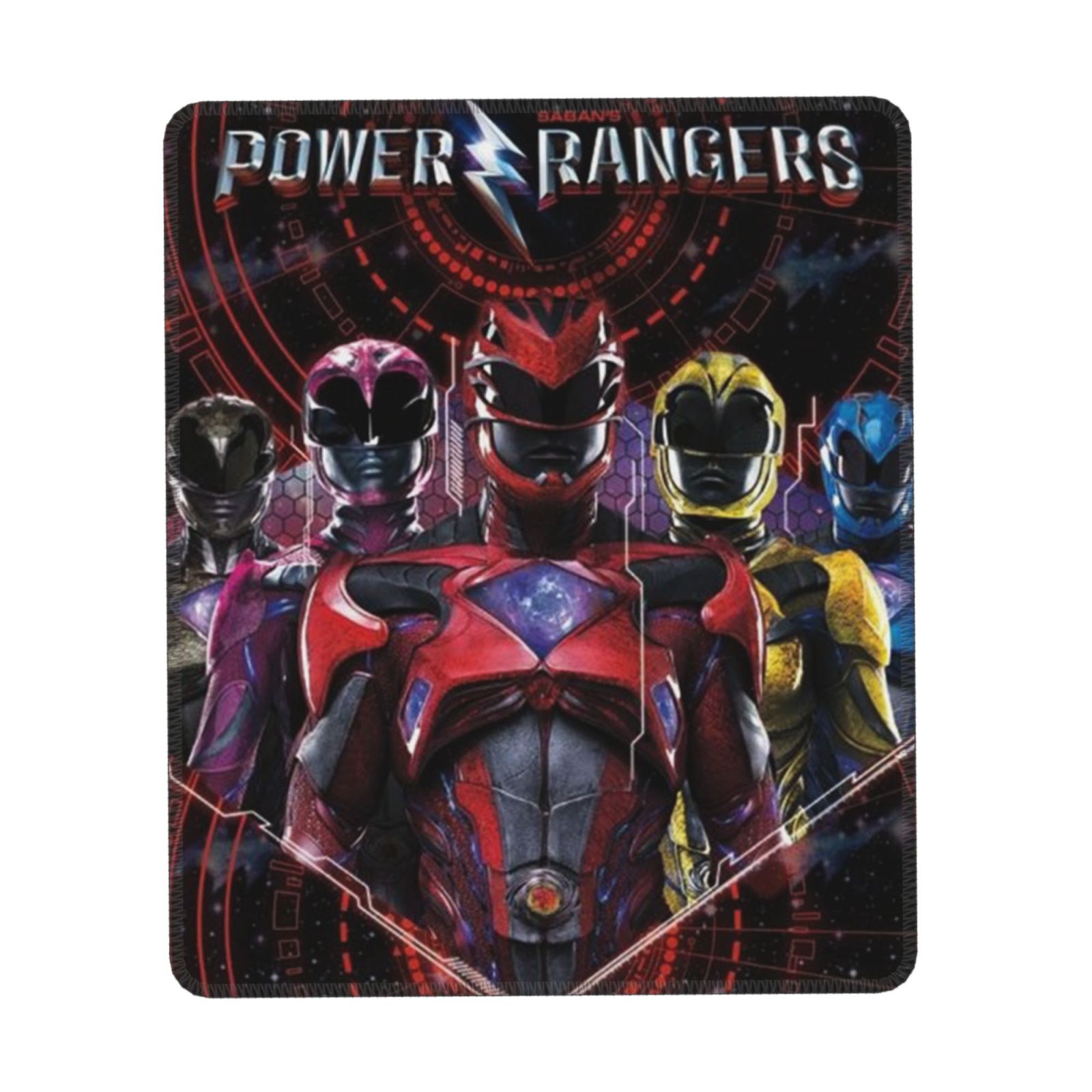 Power Rangers Mouse Pad Non-Slip Rubber Desktop Mousepads 10 X 12 Inch ...