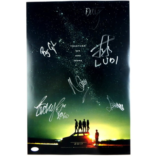 Power Rangers Movie Cast Signed Autographed 13X20 Poster Signed by 6 ...
