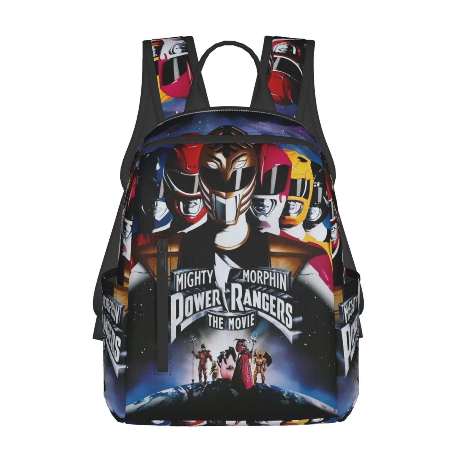 Power Rangers Movie Lightweight Backpack Student Bookbag School Bag ...