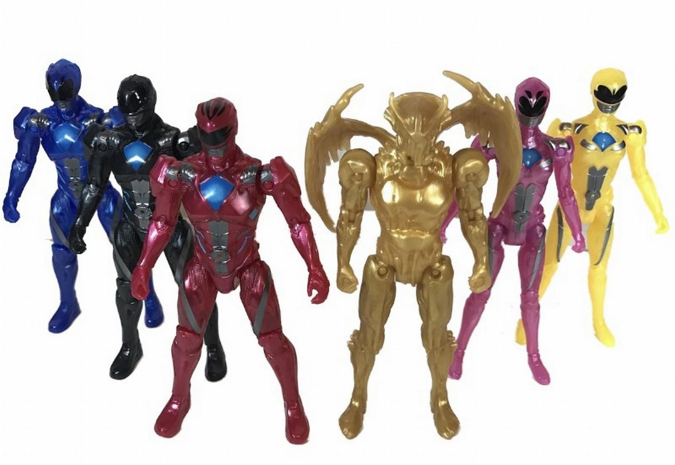 Walmart Exclusive: Power Rangers Movie 5-Inch Action Figure 6-Pack with ...