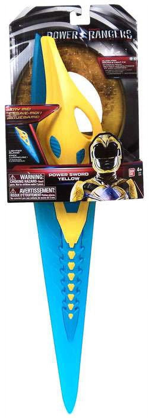 Power Rangers Movie Yellow Power Sword - Walmart.com