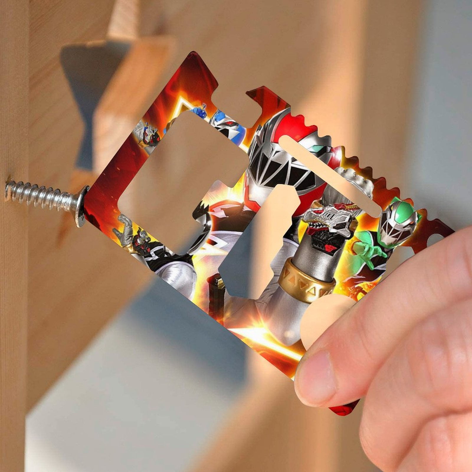 Power Rangers Multitool Credit Card Sized Pocket Tool, 11-in-1 Wallet ...