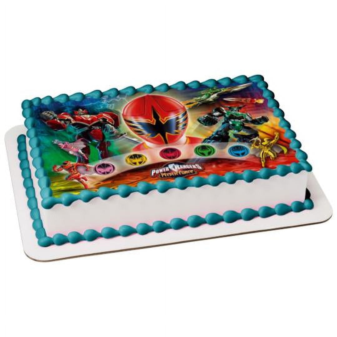 Power Rangers Mystic Force Edible Image Cake Topper, by A Birthday ...