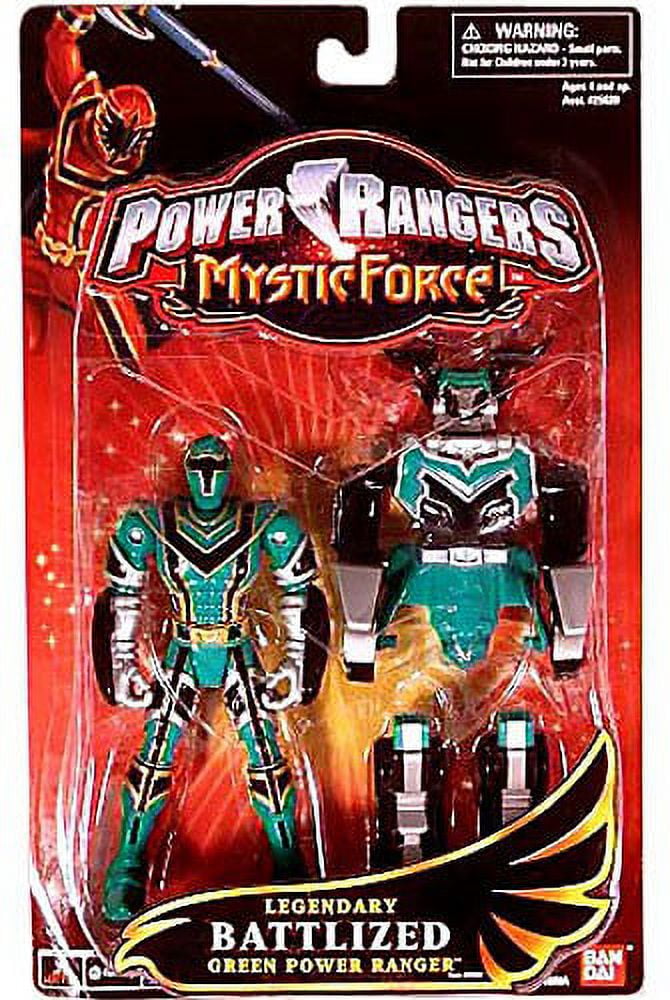 Power Rangers Mystic Force Legendary Battlized Green Power Ranger ...