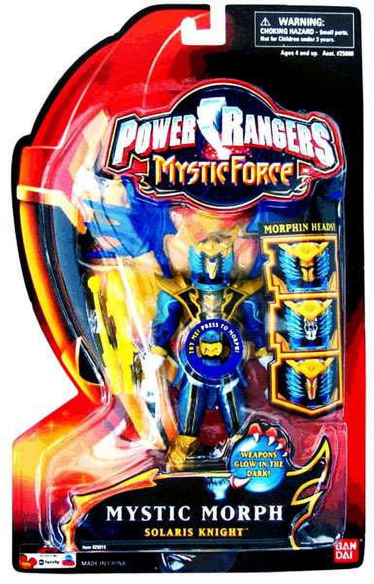 Power Rangers Mystic Force Mystic Morph Solaris Knight Action Figure ...