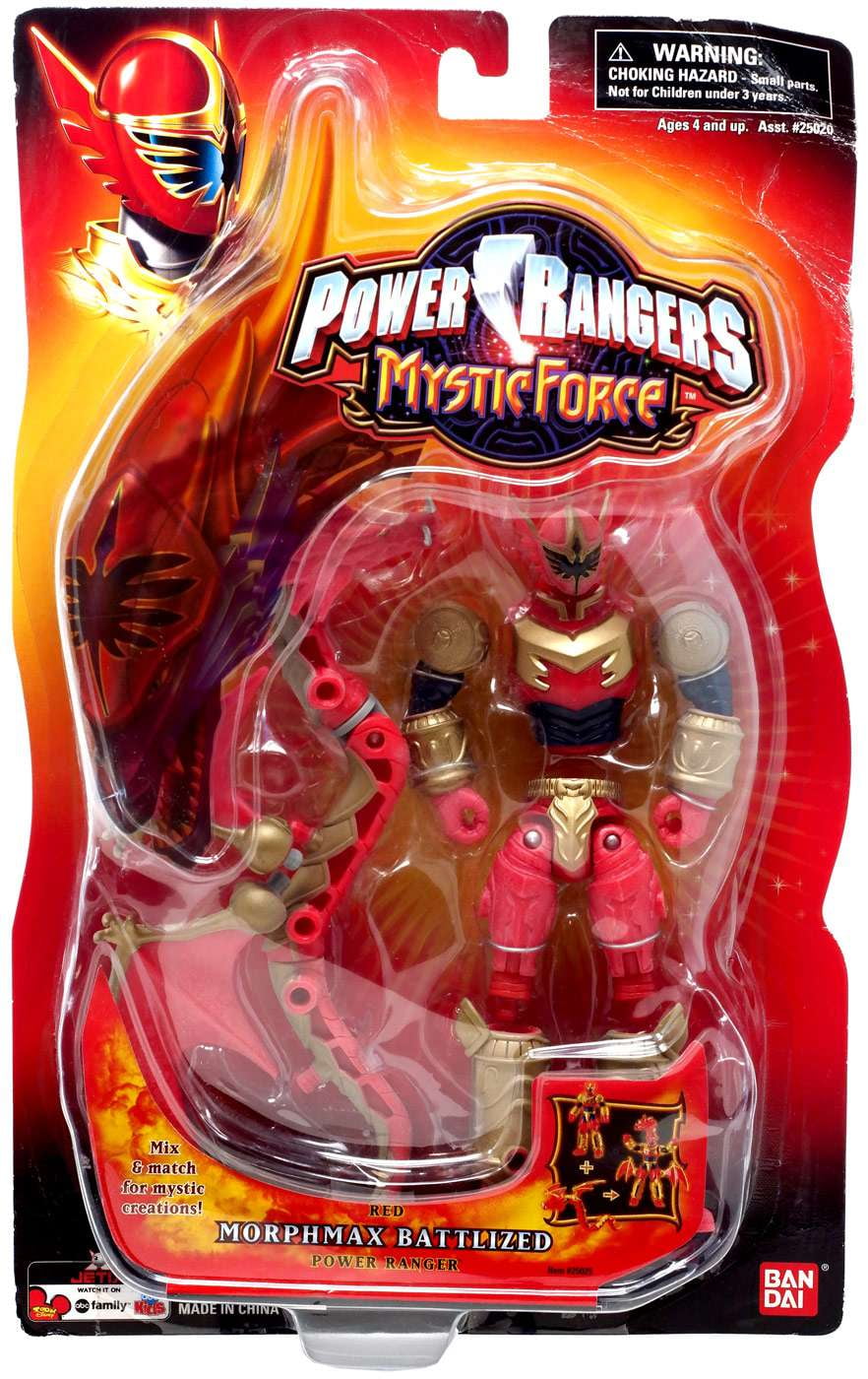 Power Rangers Mystic Force Red Morphmax Battlized Ranger Action Figure ...