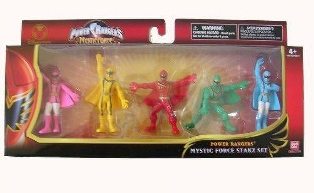 Power Rangers Mystic Force Stakz Set PVC Figures - Walmart.com