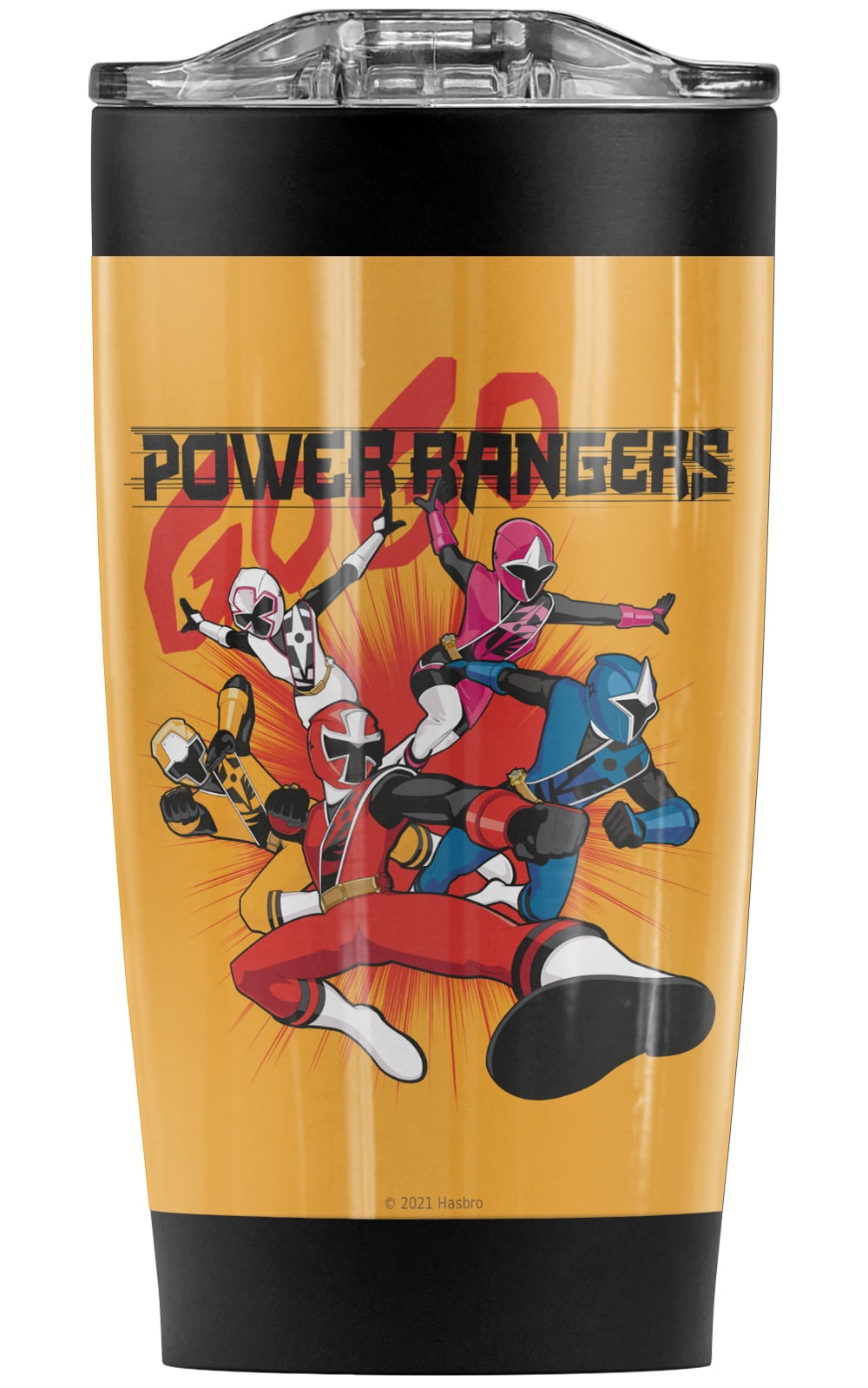 Power Rangers Ninja Steel/Attack Stainless Steel Tumbler 20 oz Coffee ...