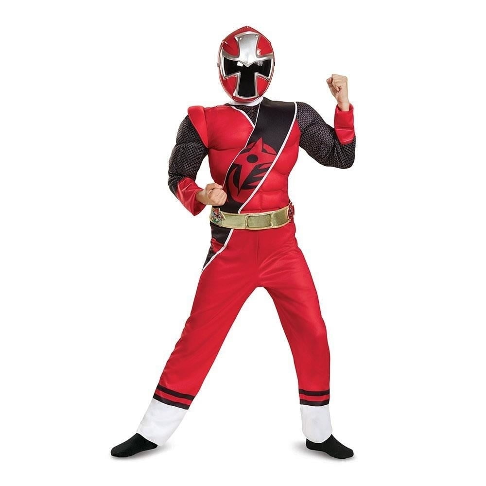 Red Power Ranger Samurai Costume