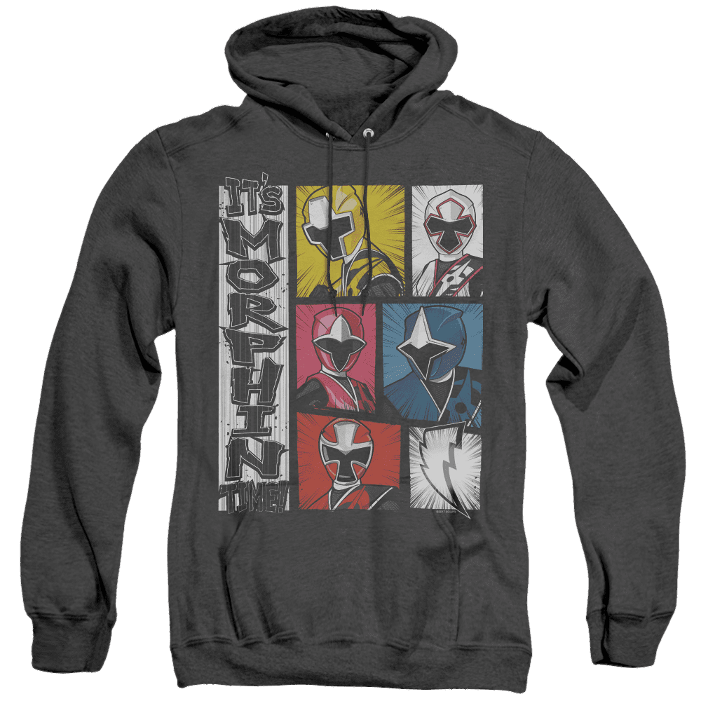 Power Rangers Ninja Steel Its Morphin Time - Heather Pullover Hoodie ...